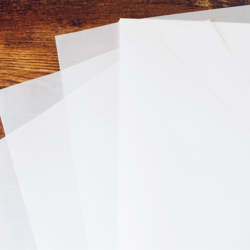 Vellum A4 Sheets - Etsy