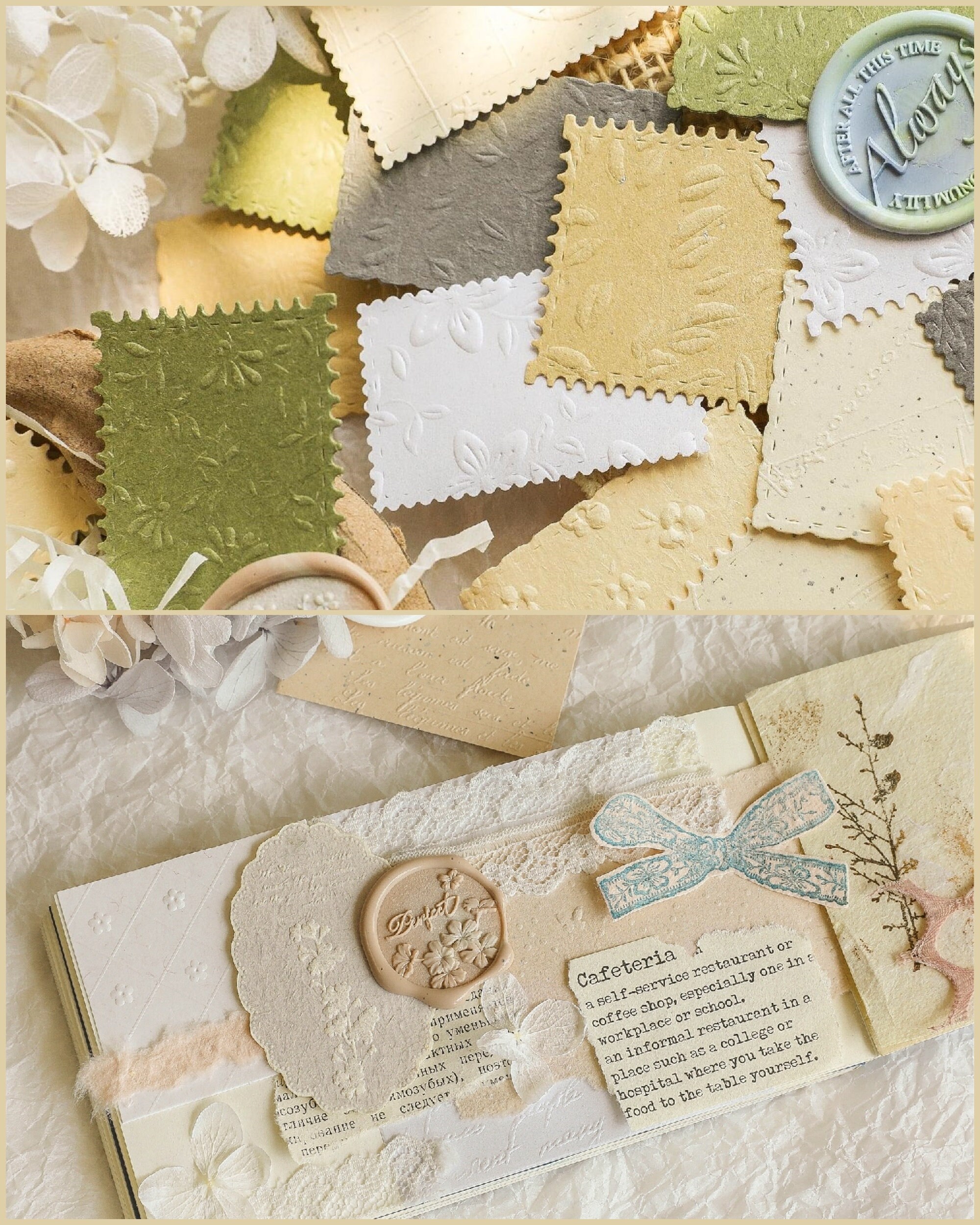 Embossed Specialty Paper Pack, Assorted Warm Colors Textured Paper ...