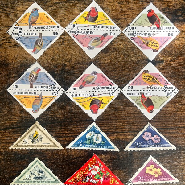 Triangle Stamp - Etsy