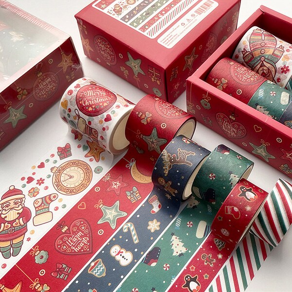 Christmas Washi Tape - Etsy