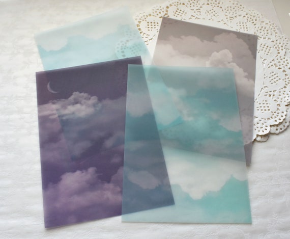 Sticker Sheets 25 Sheets Printable Vellum Sticker Paper - Semi ...