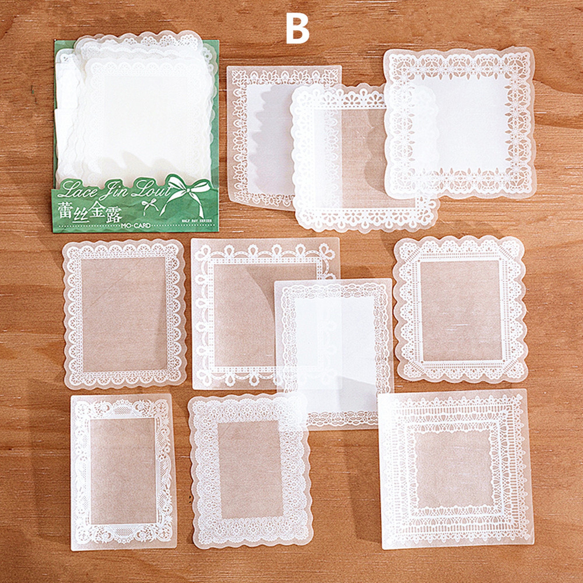 Semitransparent Lace Decorative Paper, Lace MG Tissue Paper, Scrapbook ...