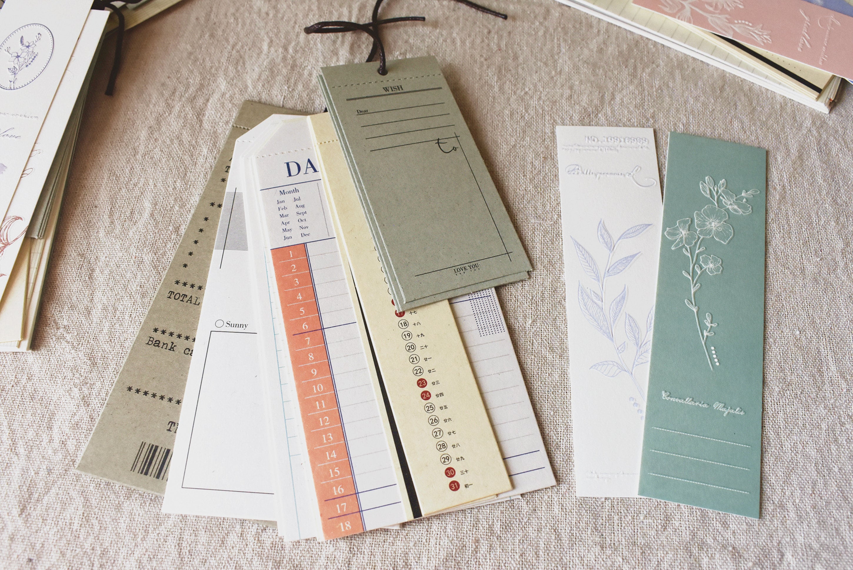 Retro Cardstock Hang Tags Set, Various Patterns, Junk Journal Tags ...