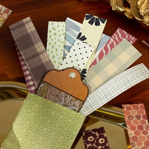 Vintage Artistic Prints Decorative Paper Set, Colorful Deco Paper for ...