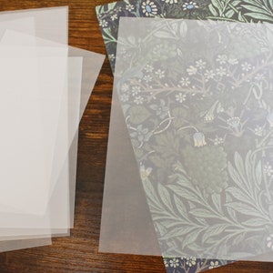 20 Sheets Translucent Vellum Paper for Laser / Inkjet Printers, Clear ...