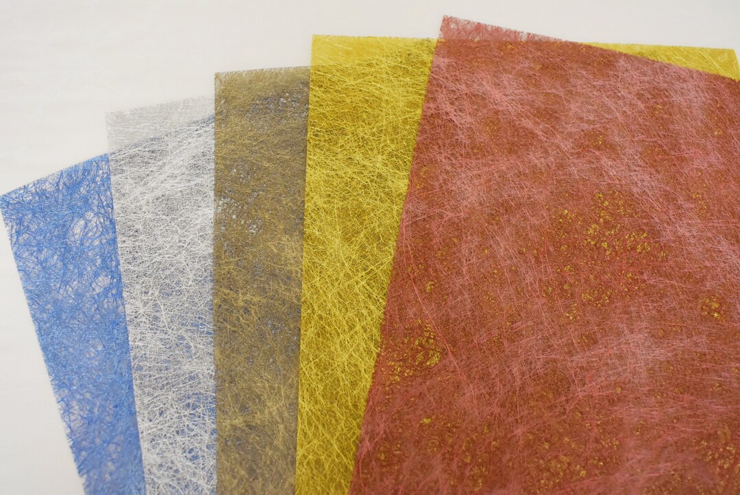 Decorative Silk Paper Mesh for Scrapbooking Junk Journal Collage Crafts ...