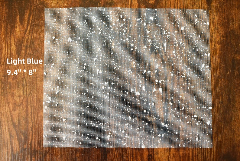 Large Size Snowball Deco Mesh for Junk Journal Collage Crafts Wreath ...