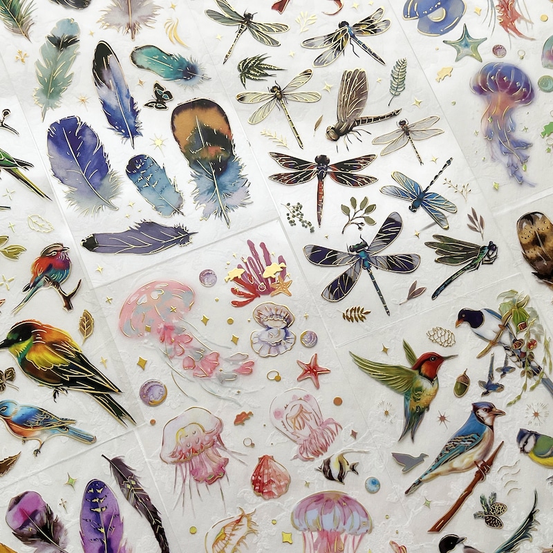 Nature Stickers - Etsy