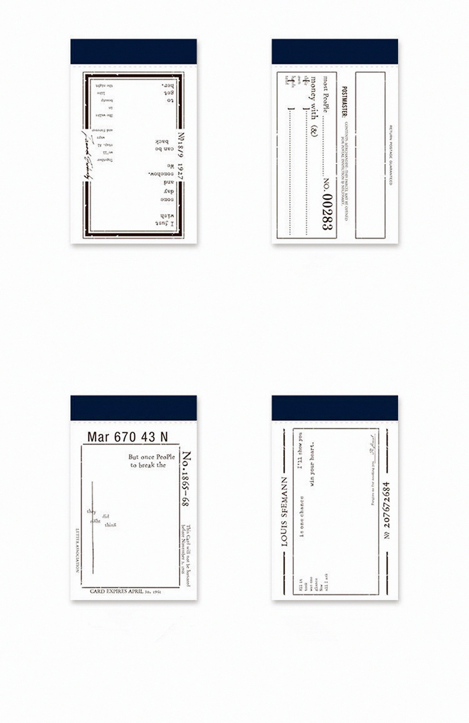Grass Class Paper Memo Notes Sets, Memo Sheets, Junk Journal, Deco ...