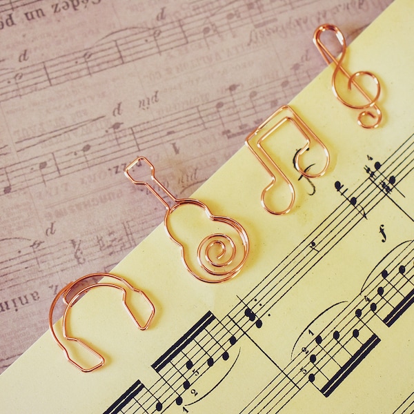 Shaped Paper Clips - Etsy