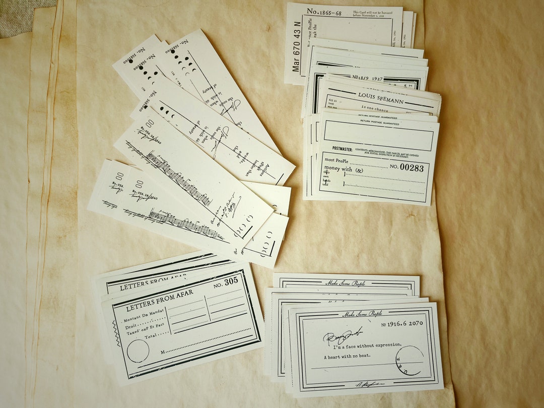 Grass Class Paper Memo Notes Sets, Memo Sheets, Junk Journal, Deco ...