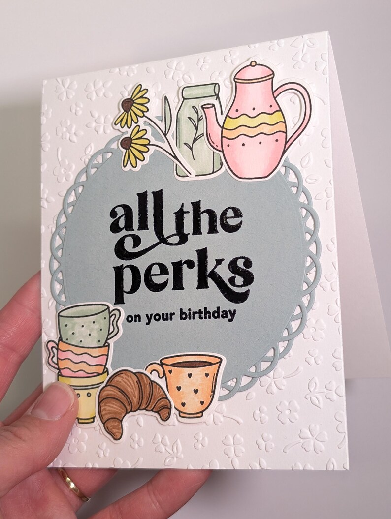 All the Perks Birthday Card - Etsy