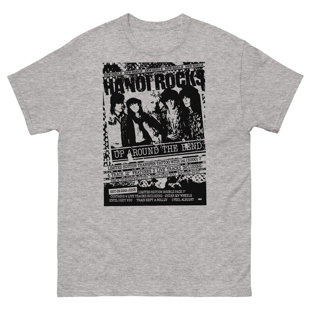 80s Glam Rock Band Men's Classic Tee - Etsy