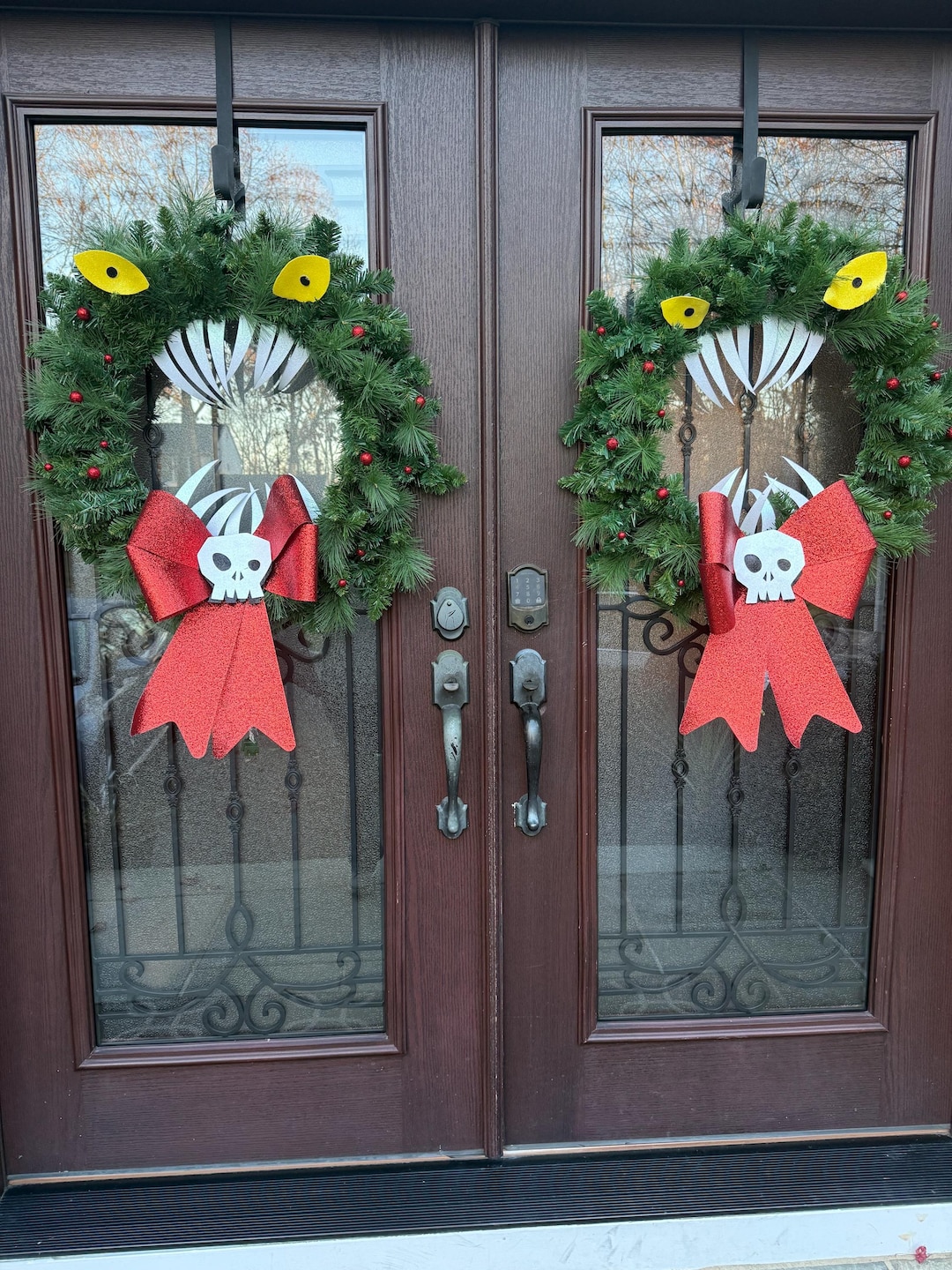 Nightmare Before Christmas Man Eating Wreath - Etsy