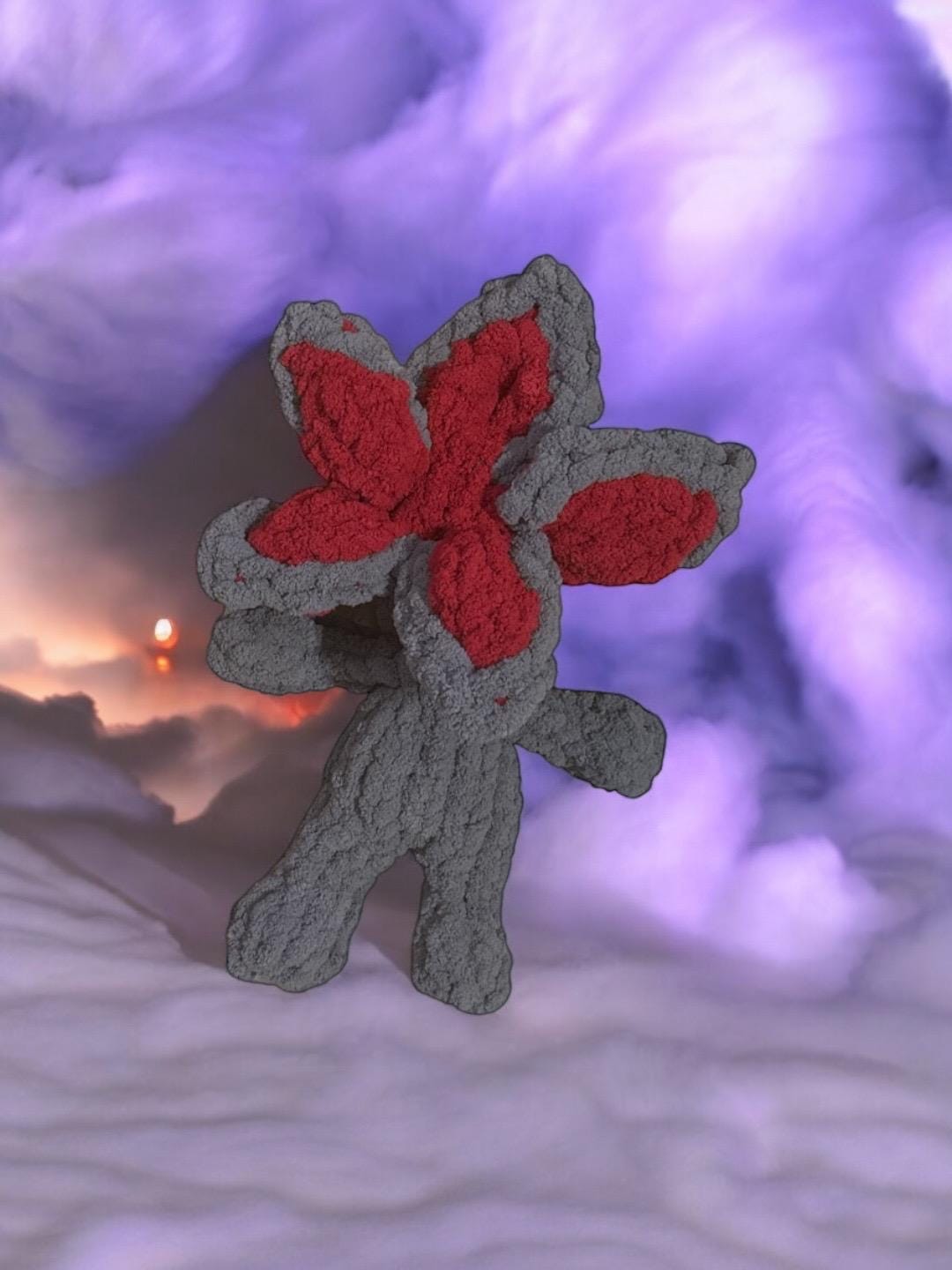 Chunky Knit Demogorgon Tutorial With Written Instructions - Etsy