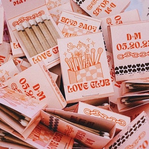 CUSTOM MATCHBOOKS - Etsy