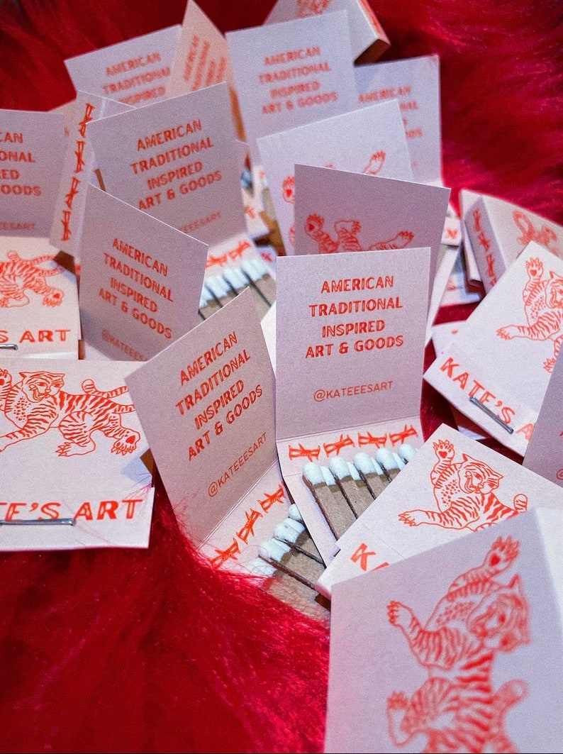 CUSTOM MATCHBOOKS - Etsy
