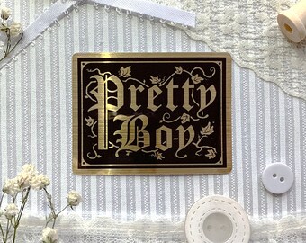 Pretty Boy Sticker - Etsy