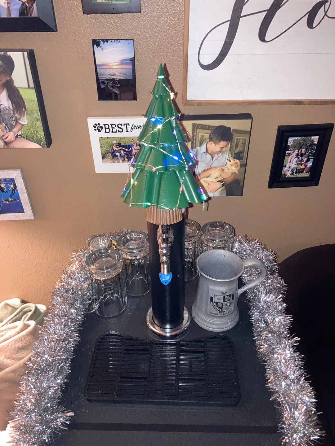 Christmas Tree Tap Handle - Etsy