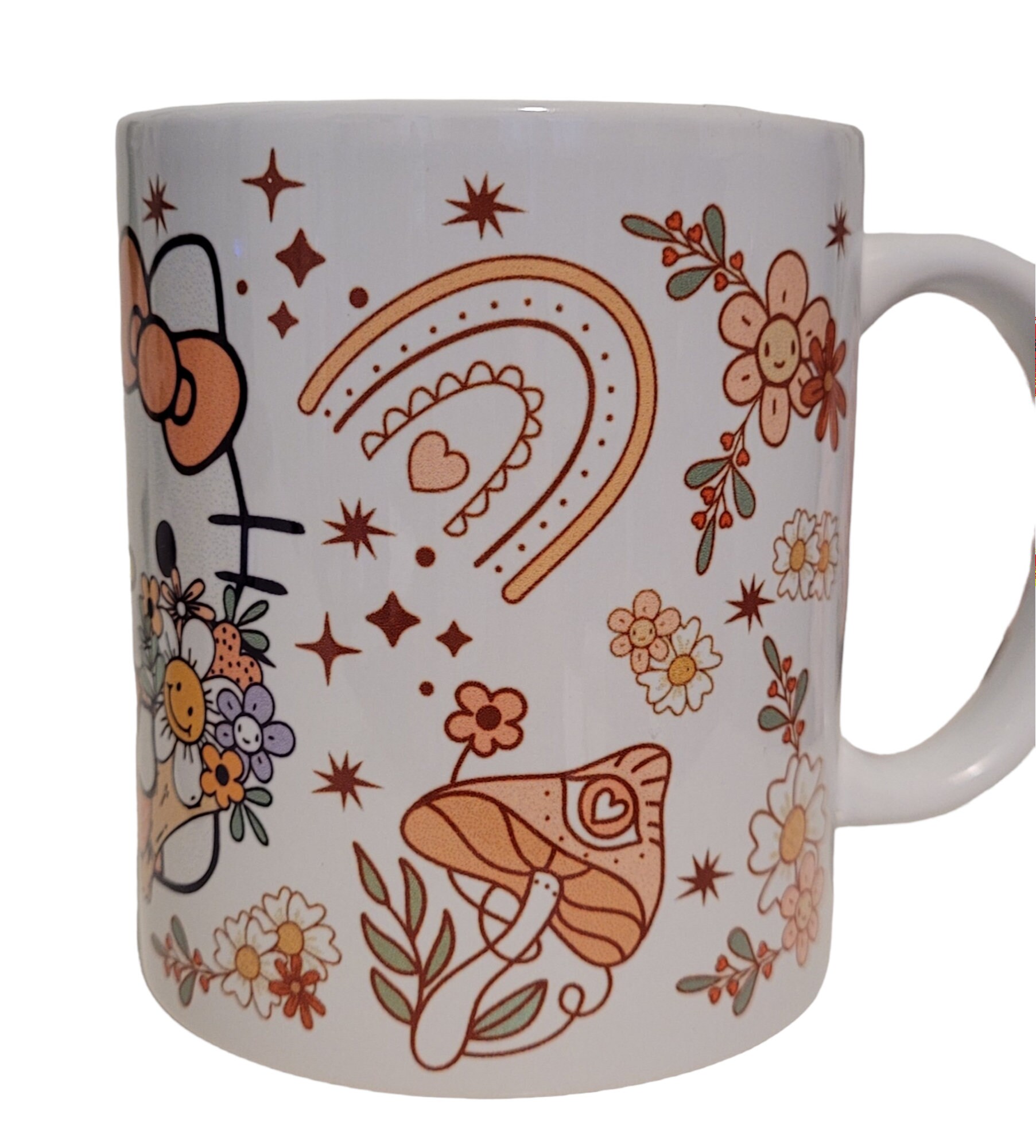 Hello Kitty Mug, Hello Kitty Cup, Sublimation Mug, Coffee Cup, Tea Cup ...