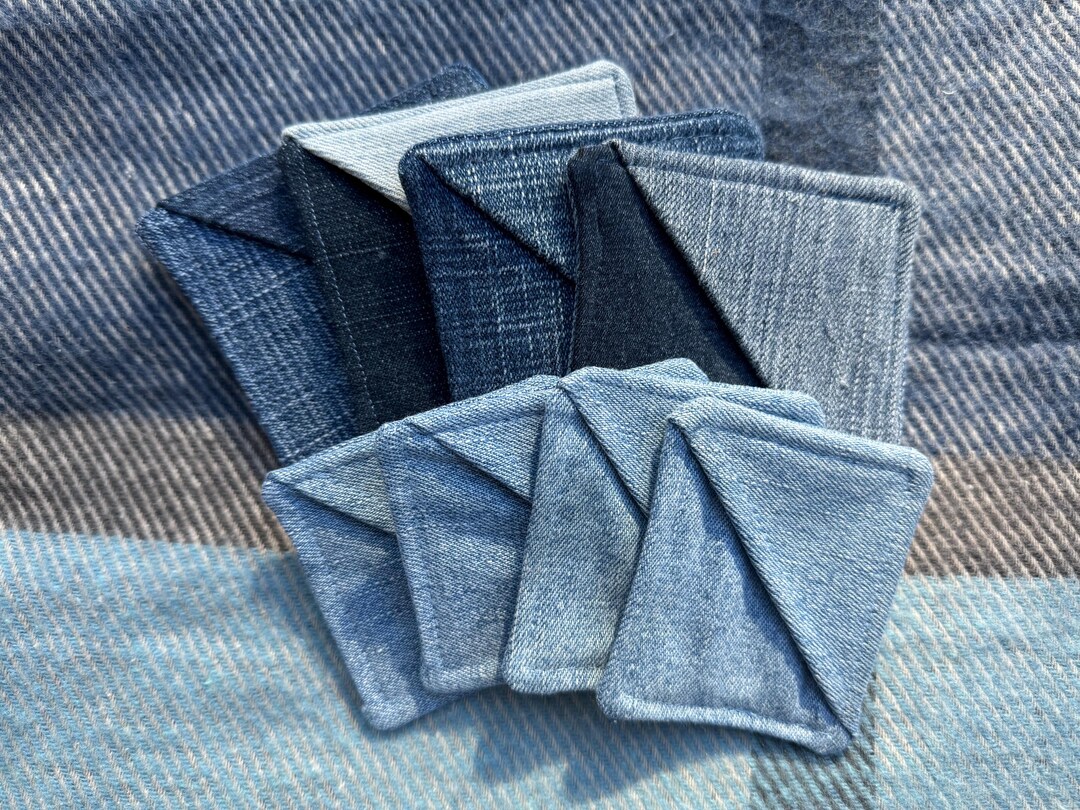 Corner Bookmark || Upcycled Denim || Handmade Gift - Etsy