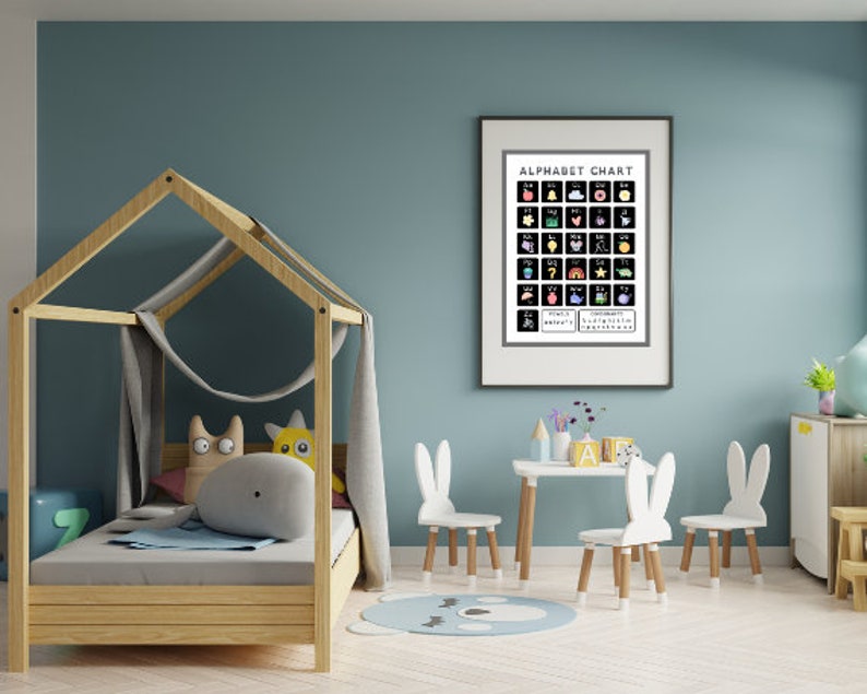 Dyslexia-friendly Alphabet Poster - Etsy