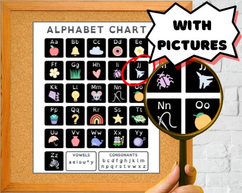 Dyslexia-friendly Alphabet Poster - Etsy