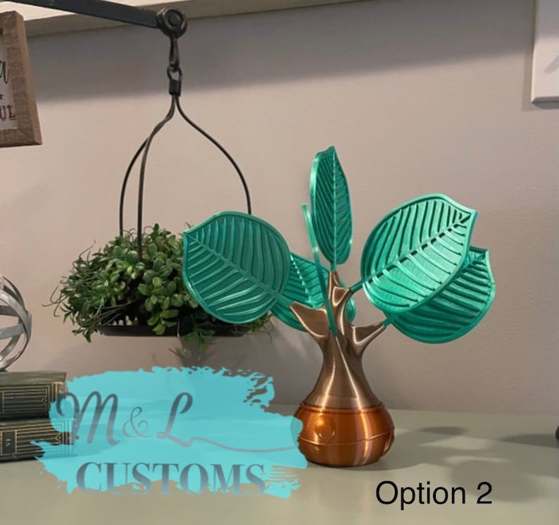 Leaf Coaster Tree 3d Printed - Etsy