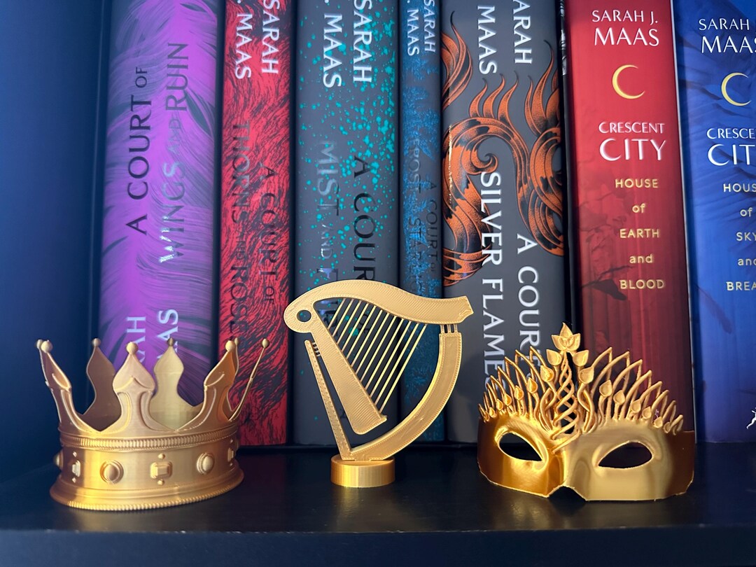 The Dead Trove, Book Shelf Decor, Bookish Merch, ACOTAR Inspired ...