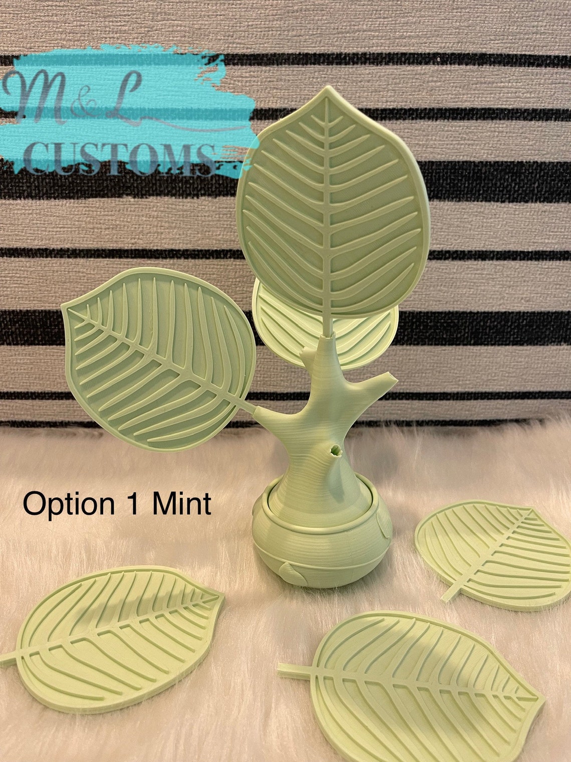 Leaf Coaster Tree 3d Printed - Etsy