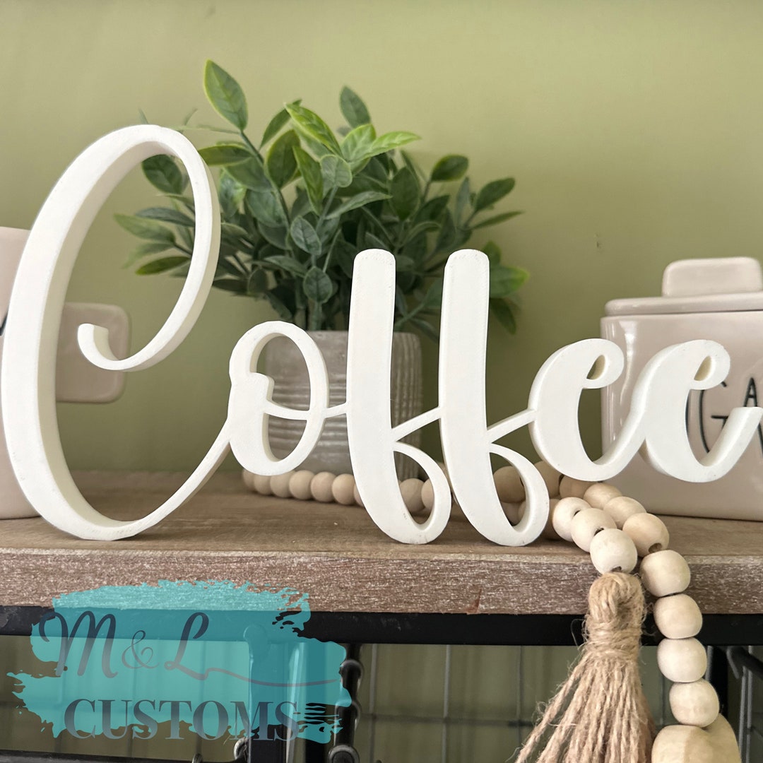 Coffee Bar Sign, Coffee Lover - Etsy