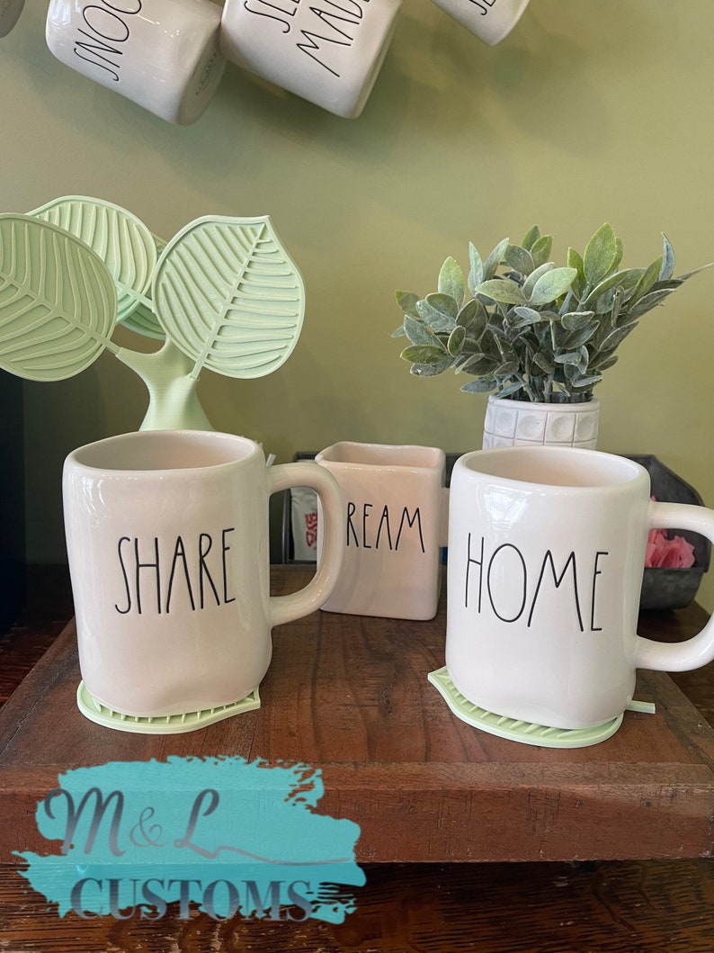 Leaf Coaster Tree 3d Printed - Etsy