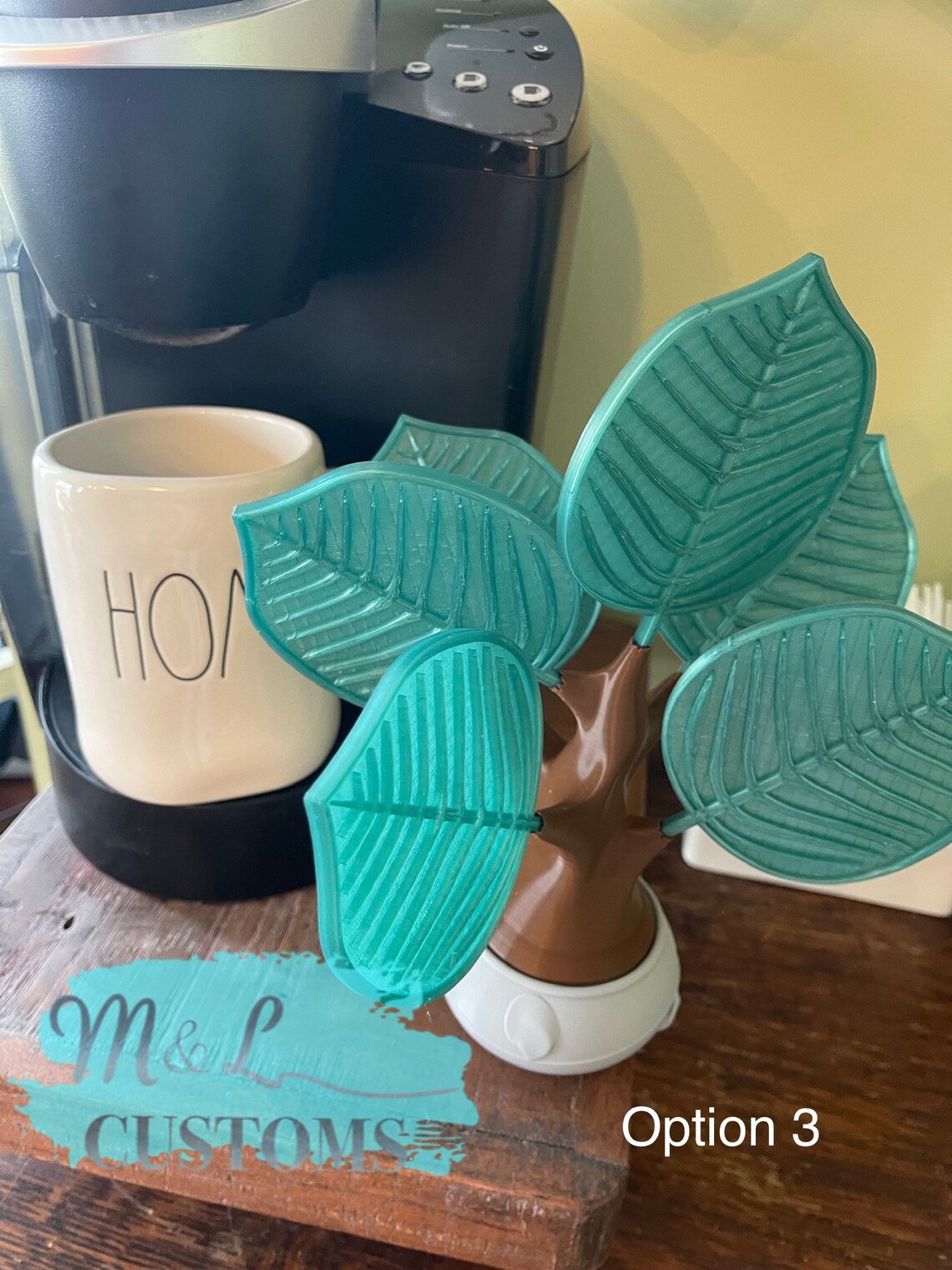 Leaf Coaster Tree 3d Printed - Etsy