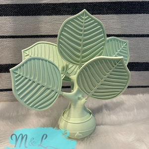 Leaf Coaster Tree 3d Printed - Etsy