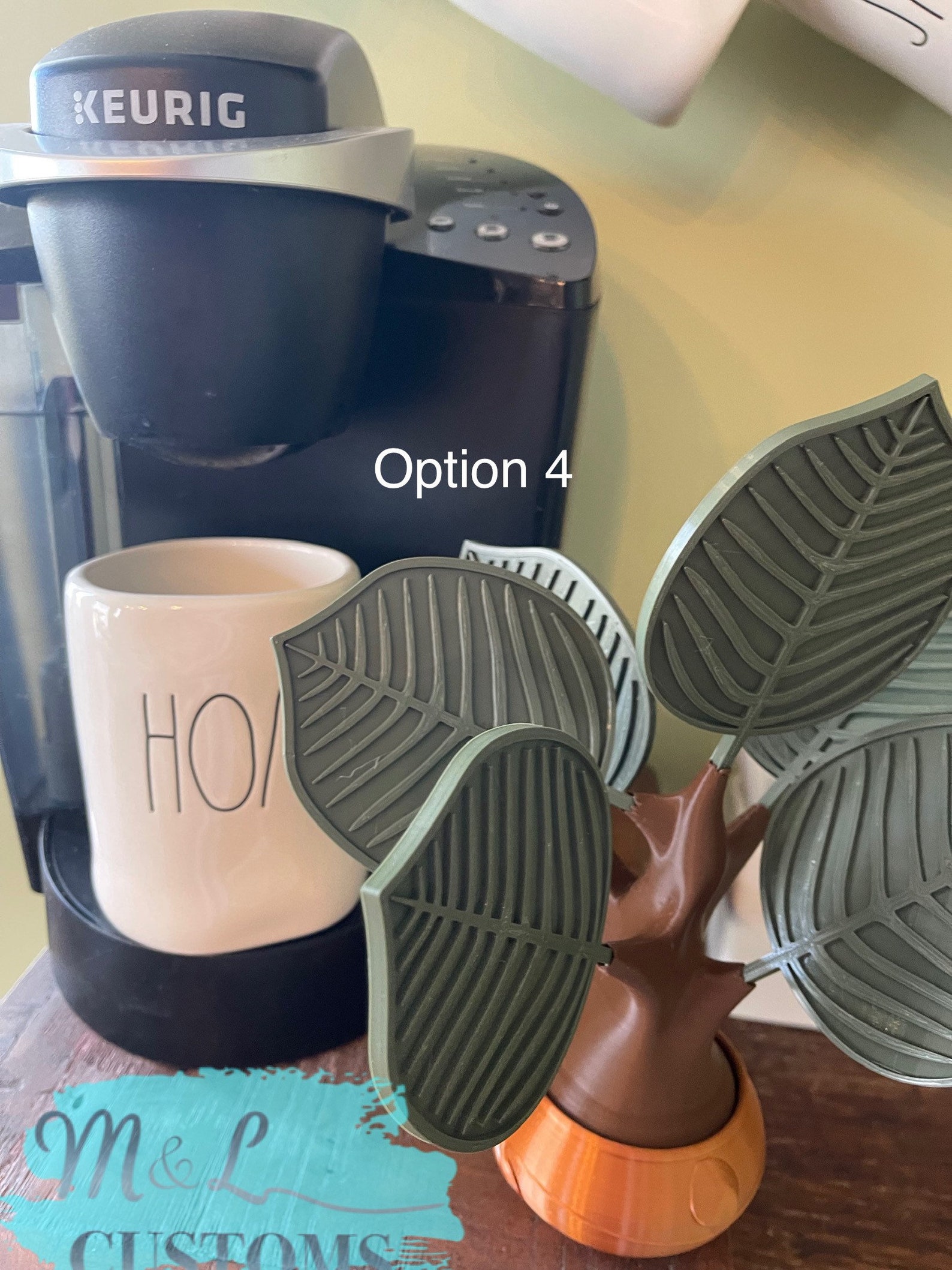 Leaf Coaster Tree 3d Printed - Etsy