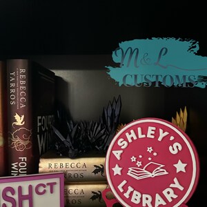 Book Shelf Decor , Library Sign , Book Shelf Sign - Etsy