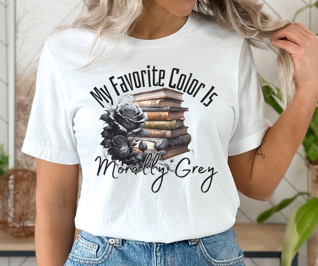 My Favorite Color is Morally Grey Unisex Softstyle T-shirt - Etsy