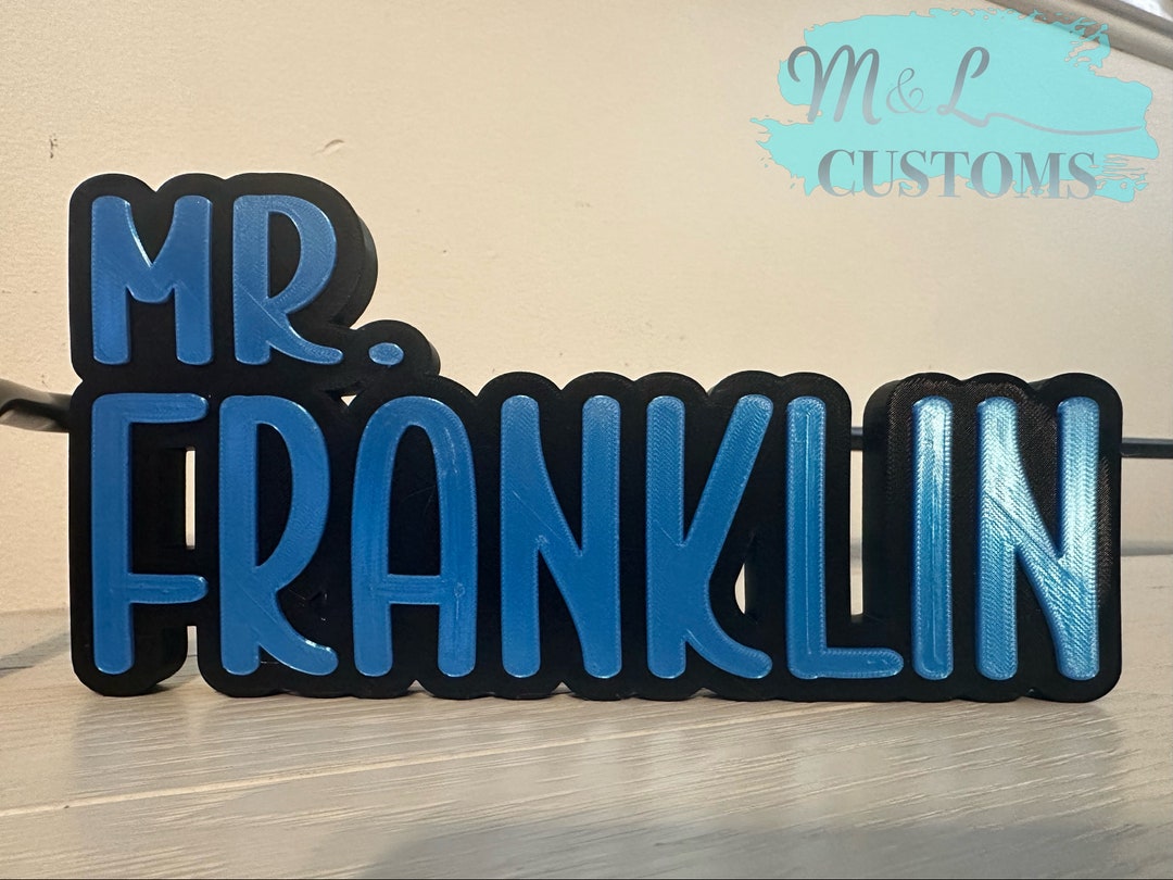 Teacher Name Plate , Custom Name Plate , Desk Name Plate - Etsy