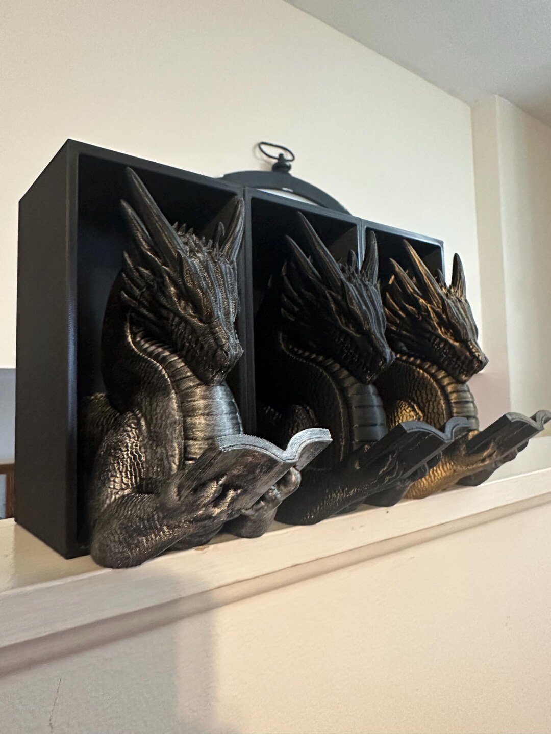 Dragon Book Nook, Book Nooks, Bookish Merch, Bookshelf Decor, Book ...