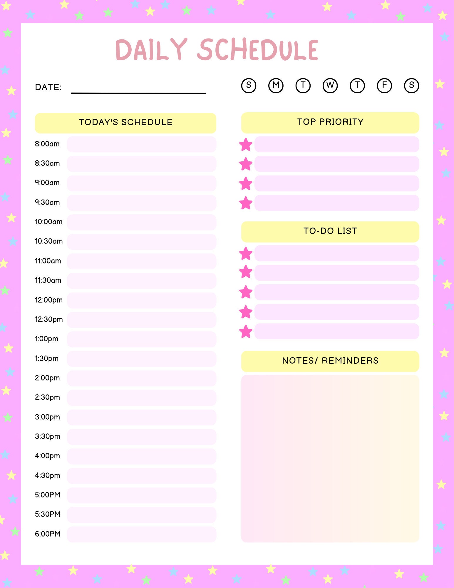 Kids Homework Planner for Kids Printable PDF, Homework Tracker for Kids ...