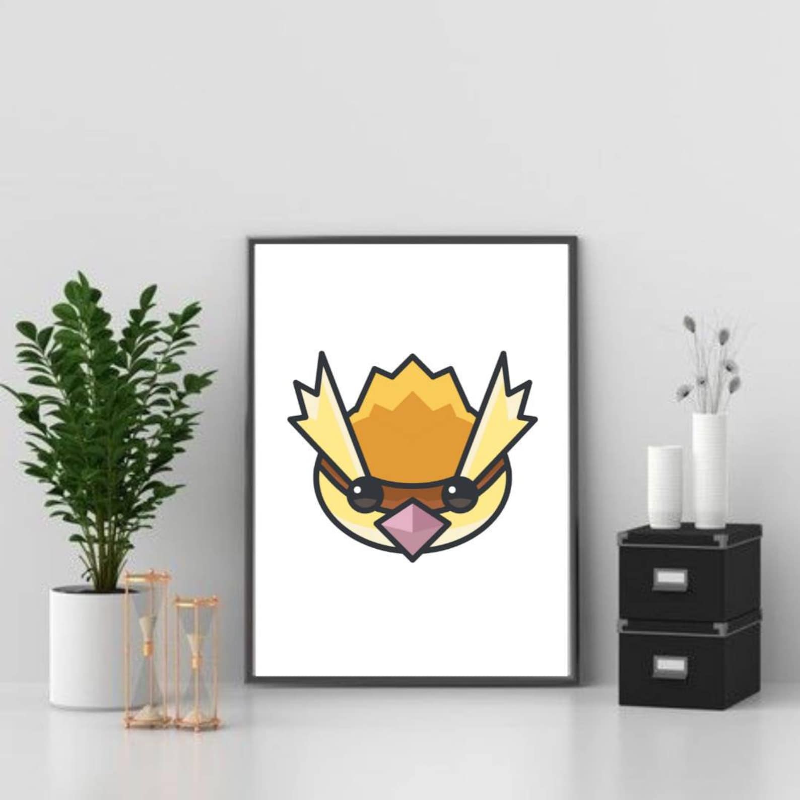 Pidgeot Pokemon Wall Art Pokemon Art Pixel Art Pokemon - Etsy