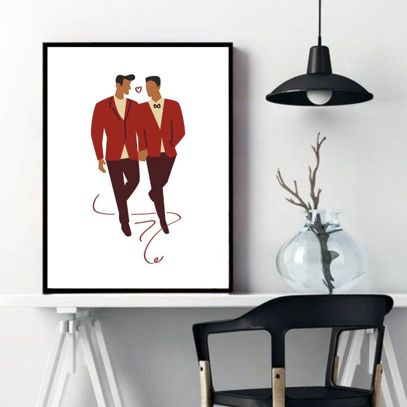 Faceless Portrait, Queer Art, Line Art Couple, Twin Flame, Couple Line ...