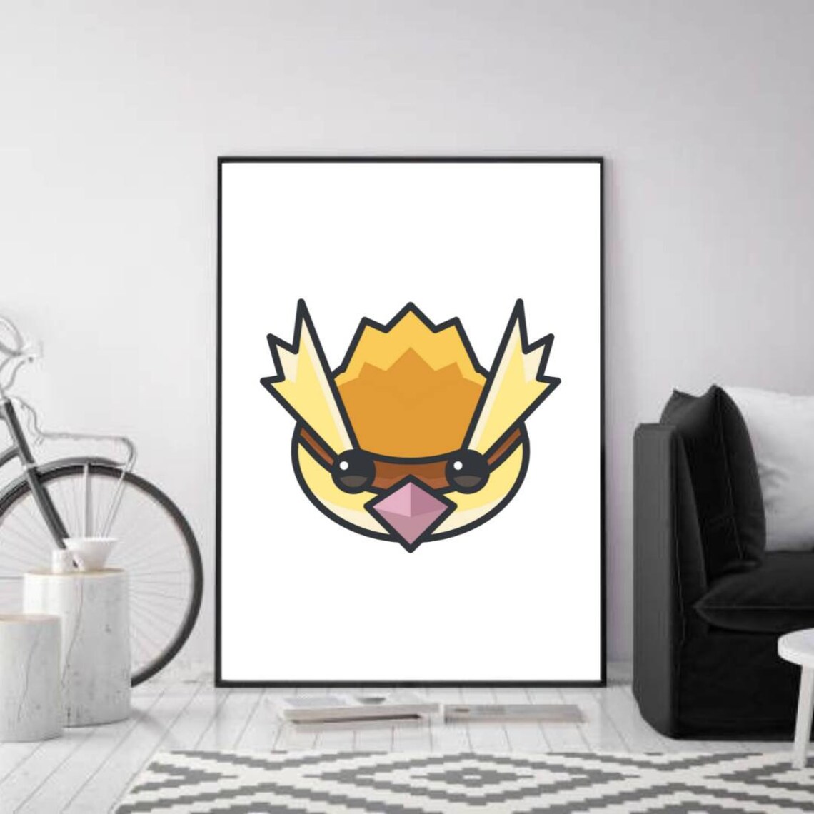 Pidgeot Pokemon Wall Art Pokemon Art Pixel Art Pokemon - Etsy