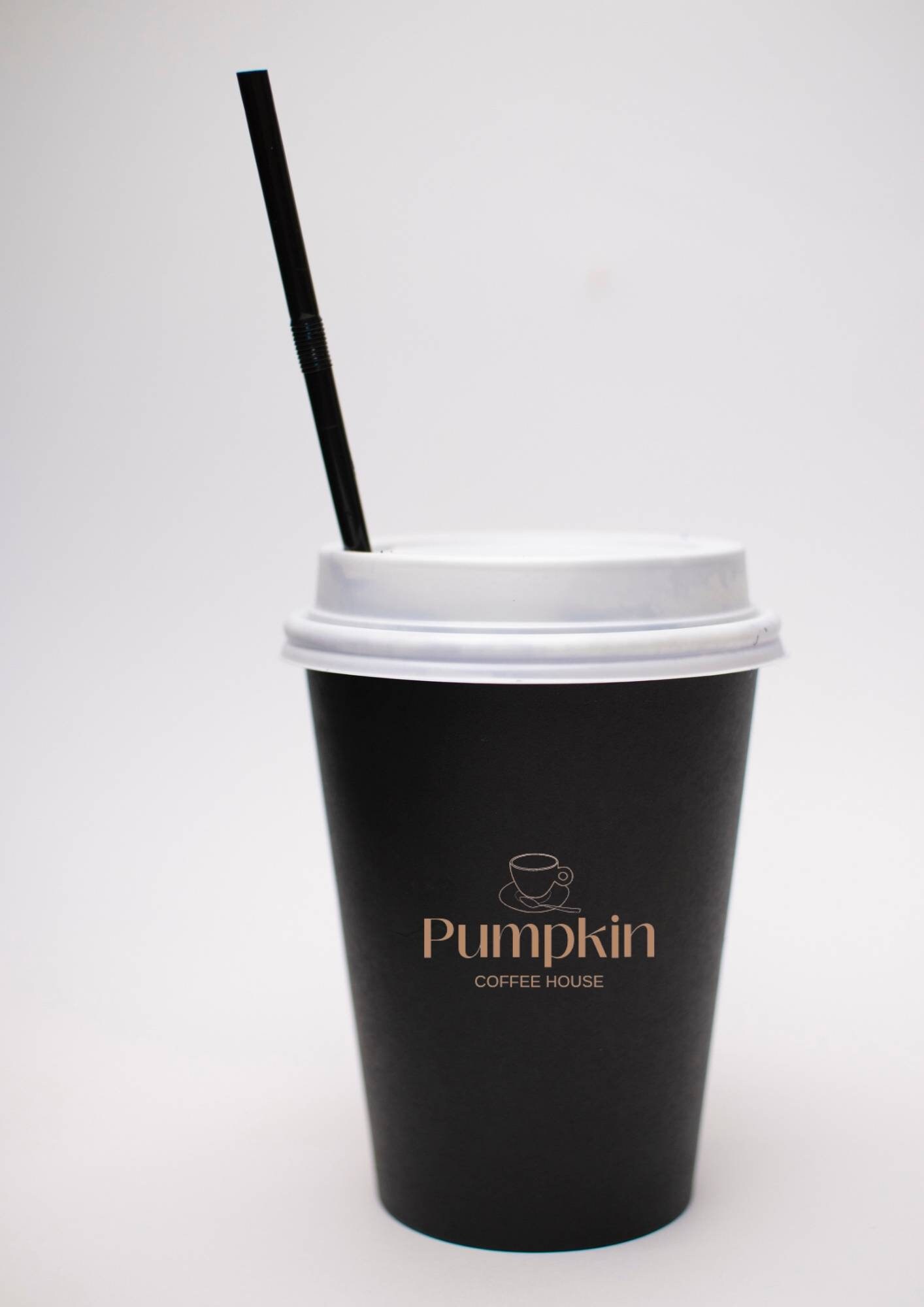 Black Takeaway Cup Mockup Template for Logo Design Display | Etsy