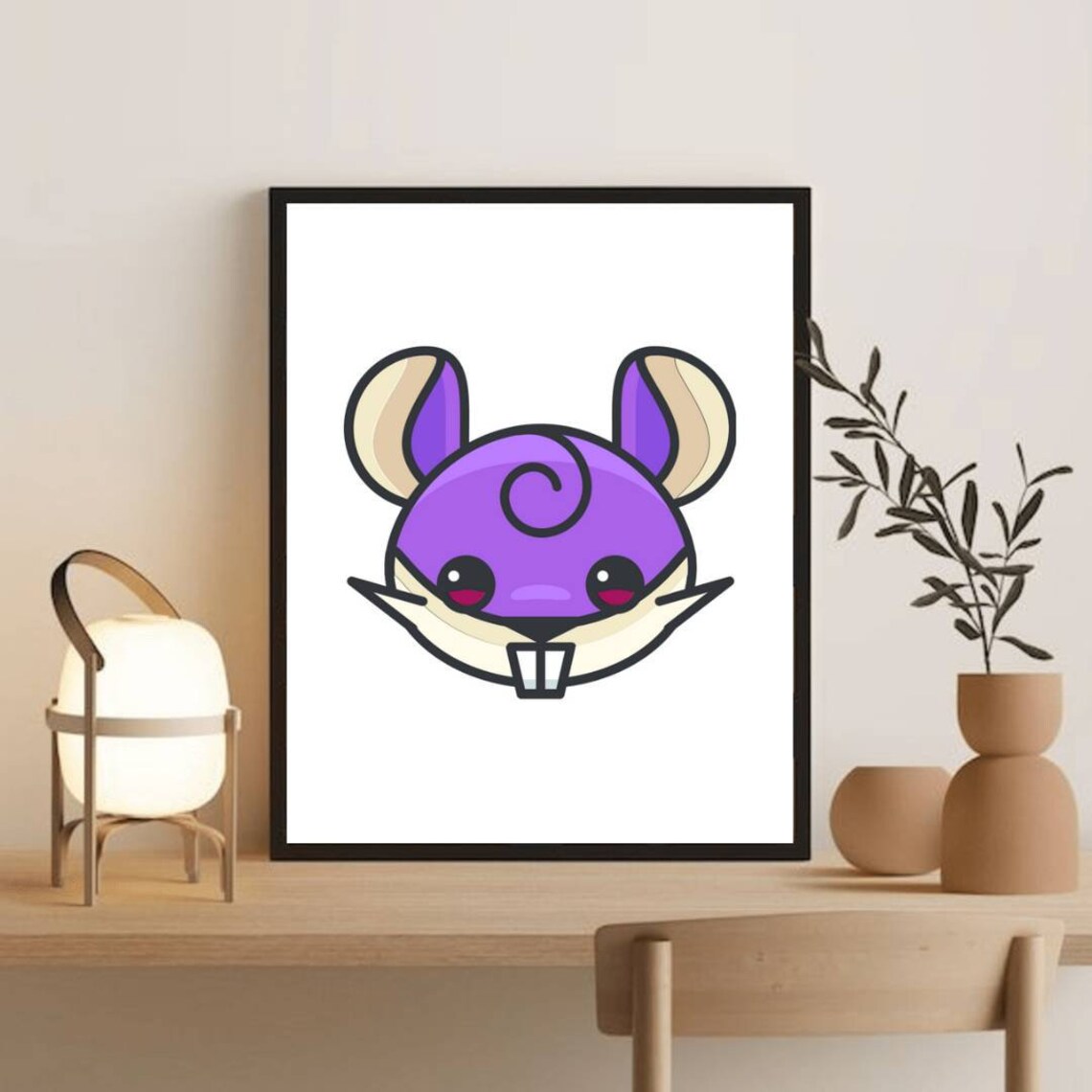 Pokemon Wall Art Rattata Pokemon Art Pixel Art Pokemon - Etsy