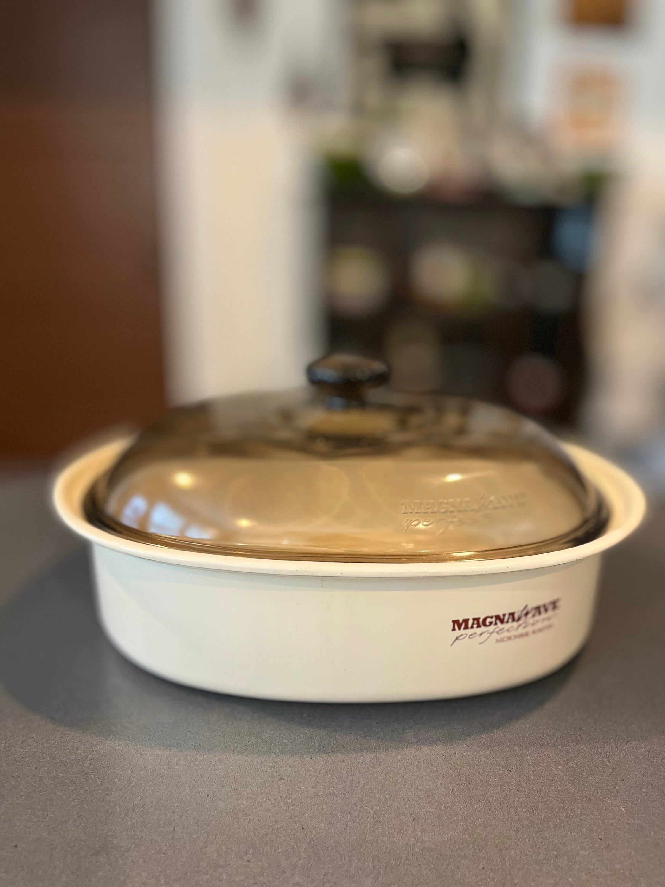 Vintage Magnawave Perfection Microwave Roaster - Etsy