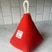 Burnt Orange Door Stop Door Weight Made Using Harris Tweed - Etsy