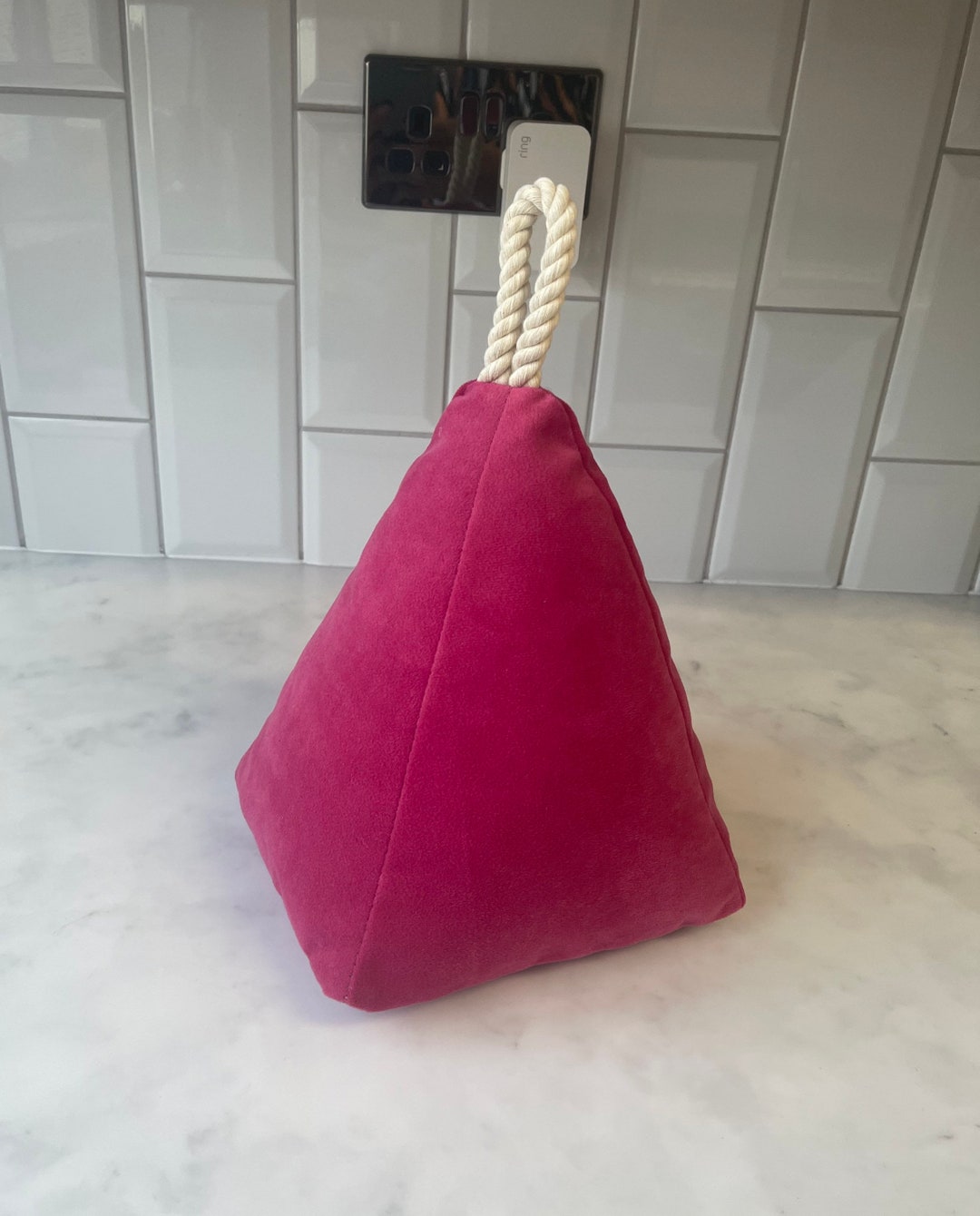 Door Stop-pink Velvet-door Stop-door Weight-door Stay - Etsy UK