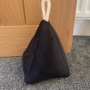 Door Stop-black Velvet-door Stop-door Weight-door Stay - Etsy