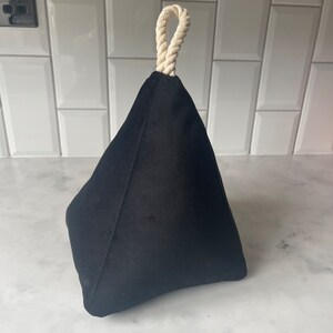 Door Stop-black Velvet-door Stop-door Weight-door Stay - Etsy
